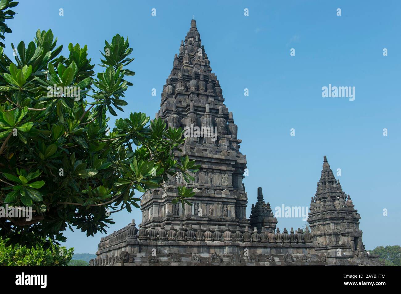 The Prambanan temple complex, a 9th-century Hindu temple, (UNESCO World ...