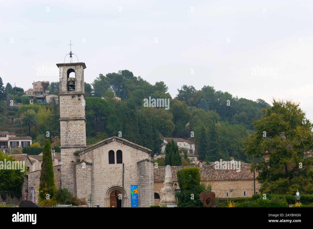 valbonne opio - small french town Stock Photo - Alamy