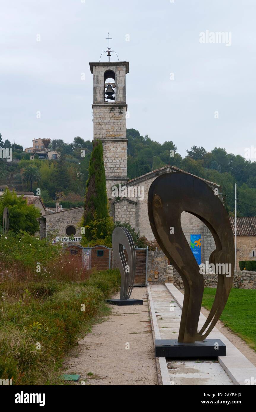 valbonne opio - small french town Stock Photo - Alamy
