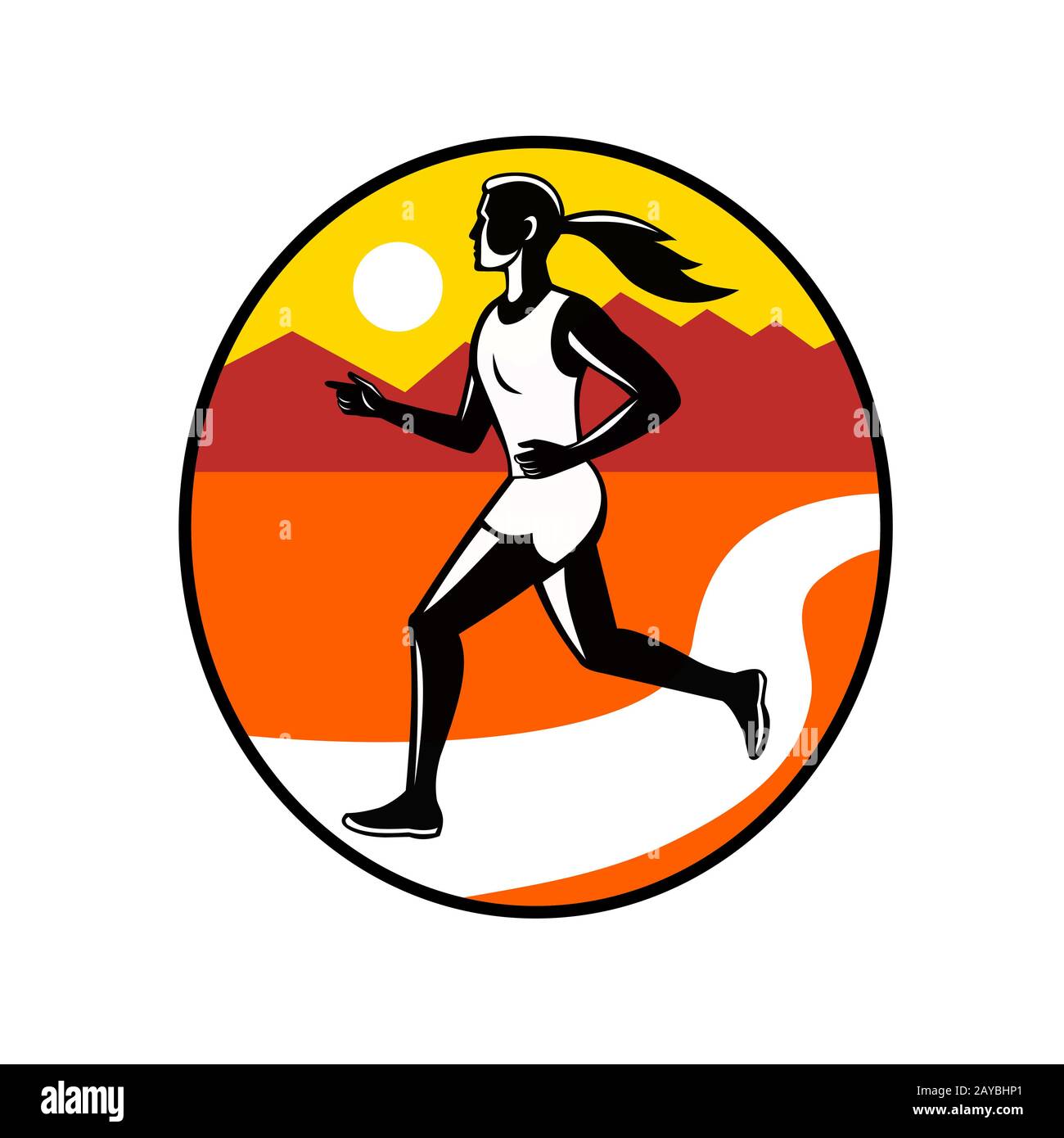 Vintage long distance runner hi-res stock photography and images - Alamy