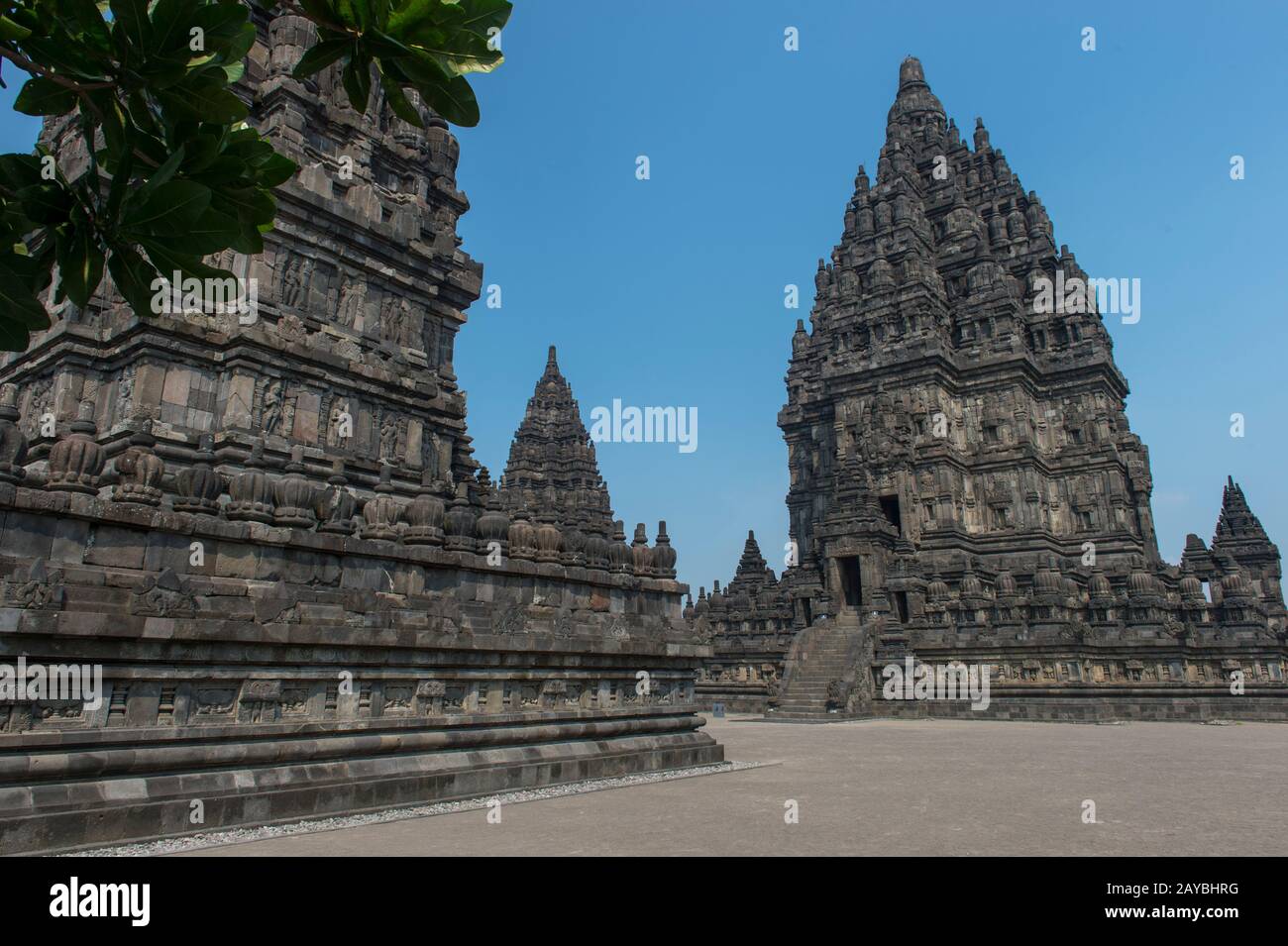 The Prambanan temple complex, a 9th-century Hindu temple, (UNESCO World ...