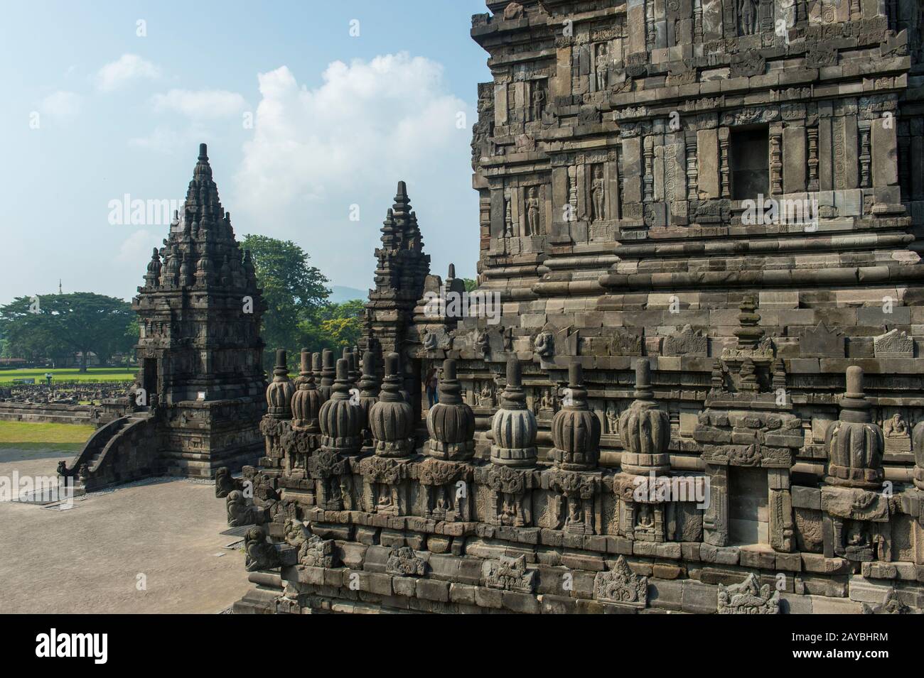 The Prambanan temple complex, a 9th-century Hindu temple, (UNESCO World ...