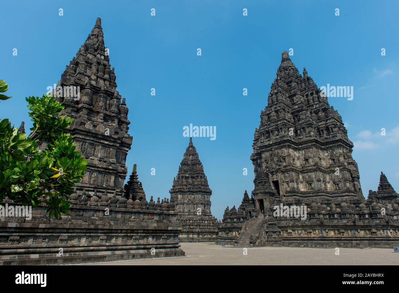 The Prambanan temple complex, a 9th-century Hindu temple, (UNESCO World ...