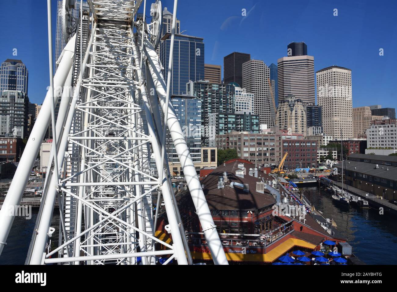 The Seattle Great Wheel in Seattle, Washington Stock Photo - Alamy