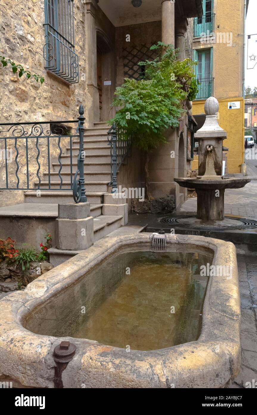 valbonne opio - small french town Stock Photo - Alamy