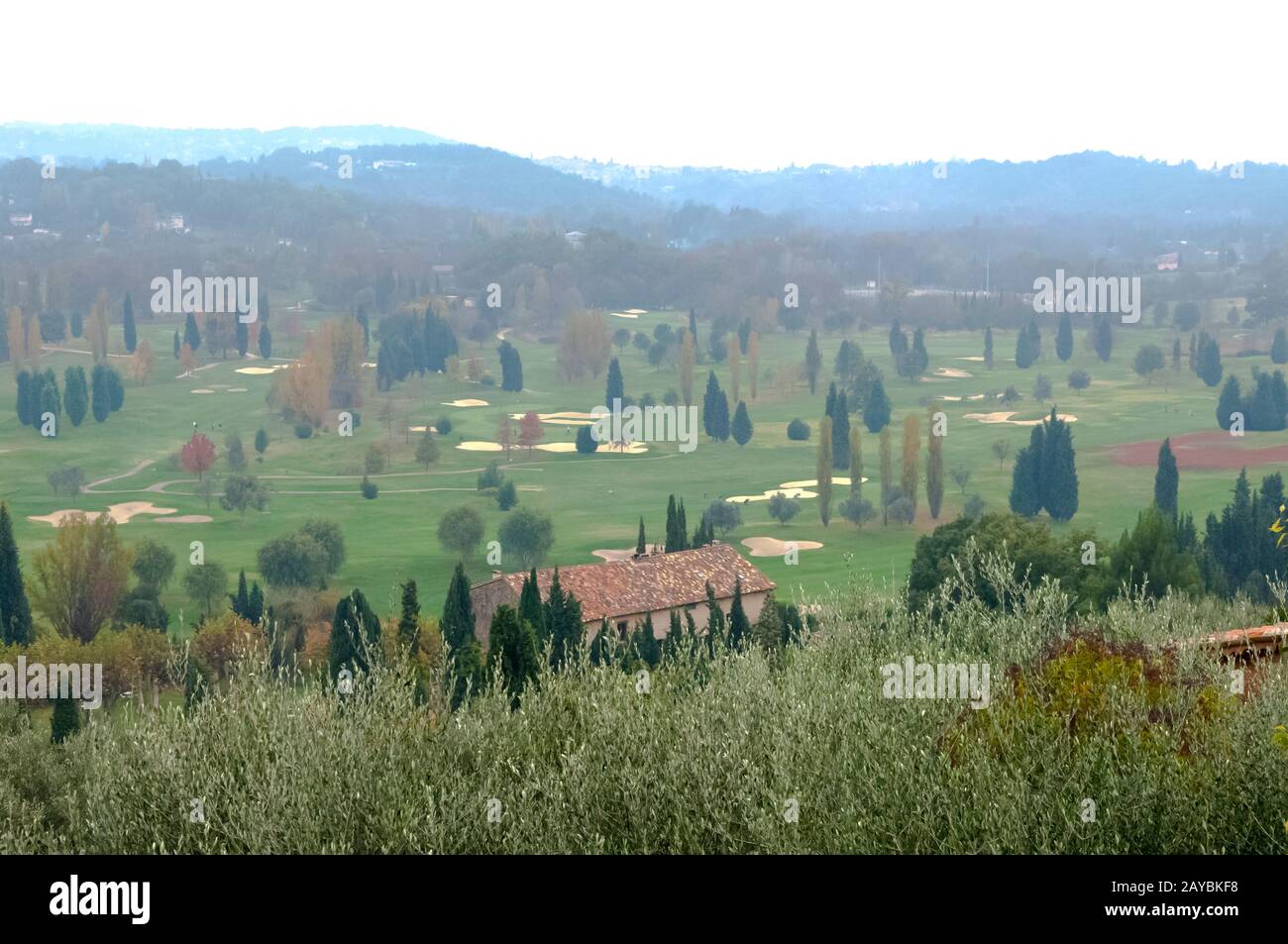 valbonne opio - small french town Stock Photo - Alamy