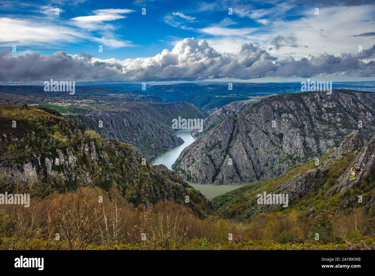 Canyon de Rio Sil in Galicia, Spain Stock Photo - Alamy