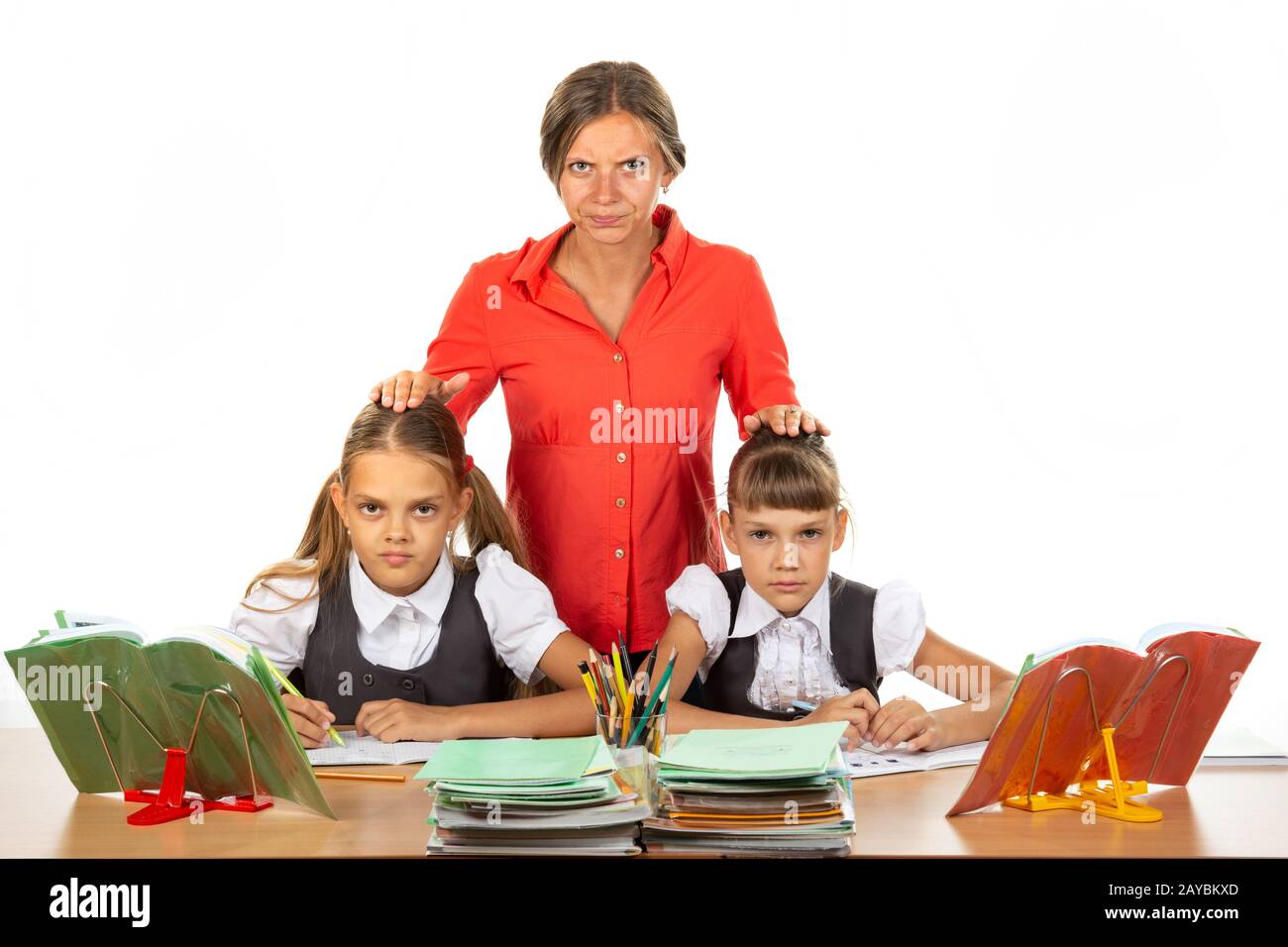 Angry teacher hi-res stock photography and images - Alamy