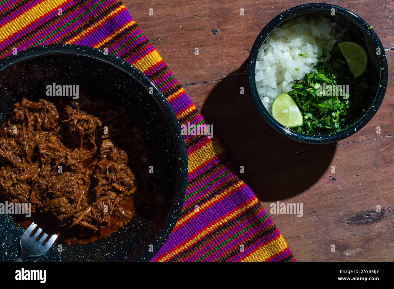 Mexican Beef Barbacoa Stew, Traditional Mexican Food Stock Photo - Alamy