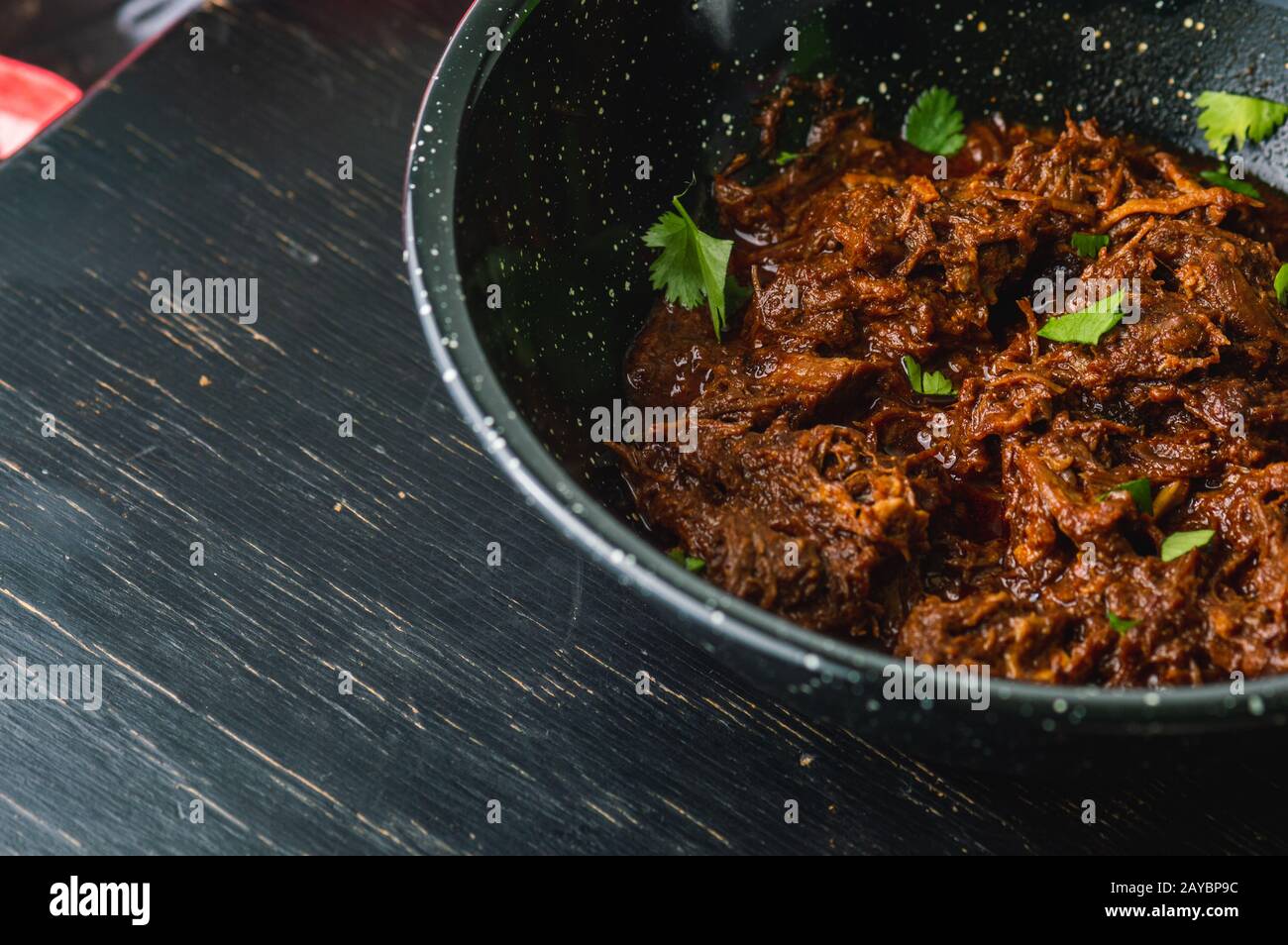 Mexican Beef Barbacoa Stew, Traditional Mexican Food Stock Photo - Alamy