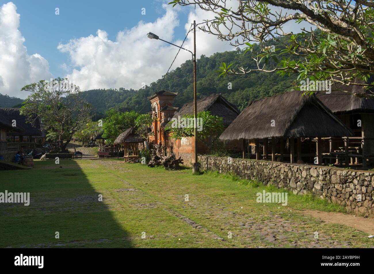 The Tenganan Village in East Bali, Indonesia, retains much of its ...