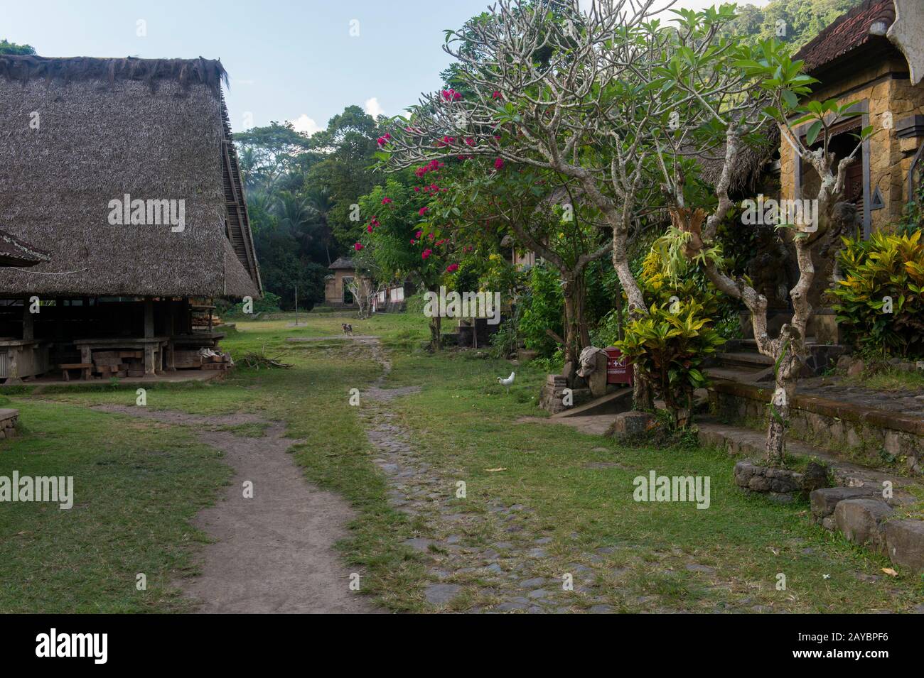 The Tenganan Village in East Bali, Indonesia, retains much of its ...