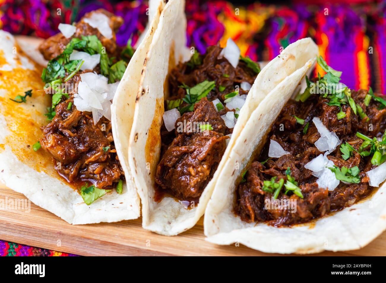Mexican Beef Barbacoa Stew, Traditional Mexican Food Stock Photo - Alamy
