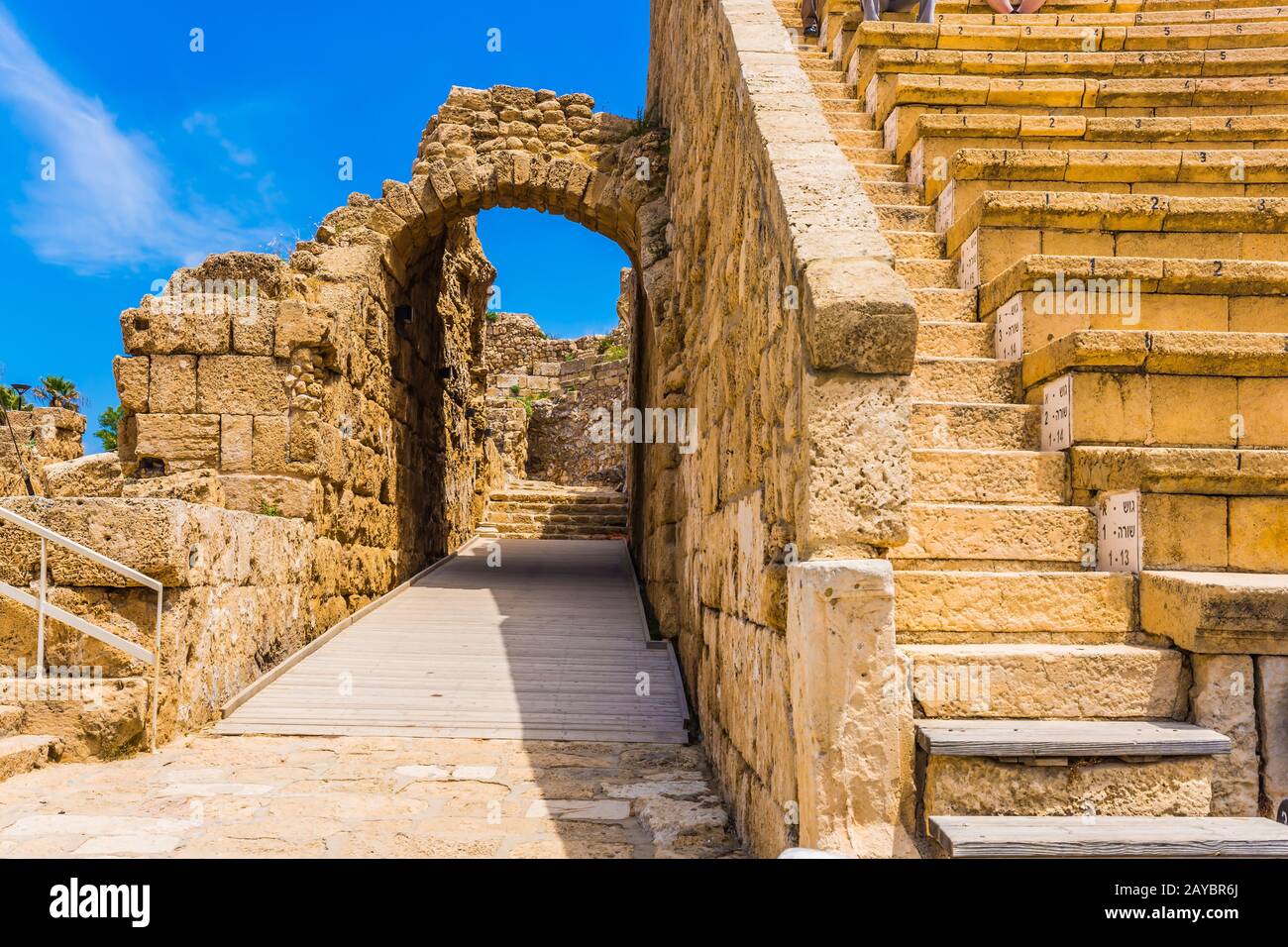 The oldest amphitheater Stock Photo - Alamy