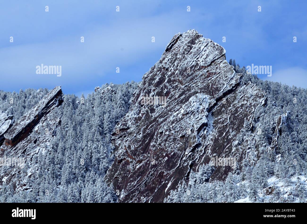 The Flatirons on Green Mountain are the iconic symbol of Boulder ...