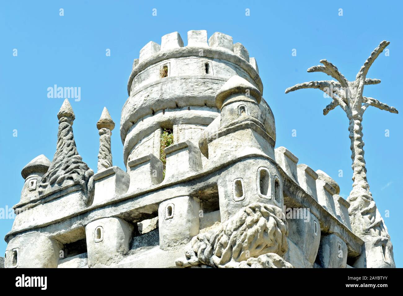 Palais idéal of Ferdinand Cheval in France Stock Photo - Alamy