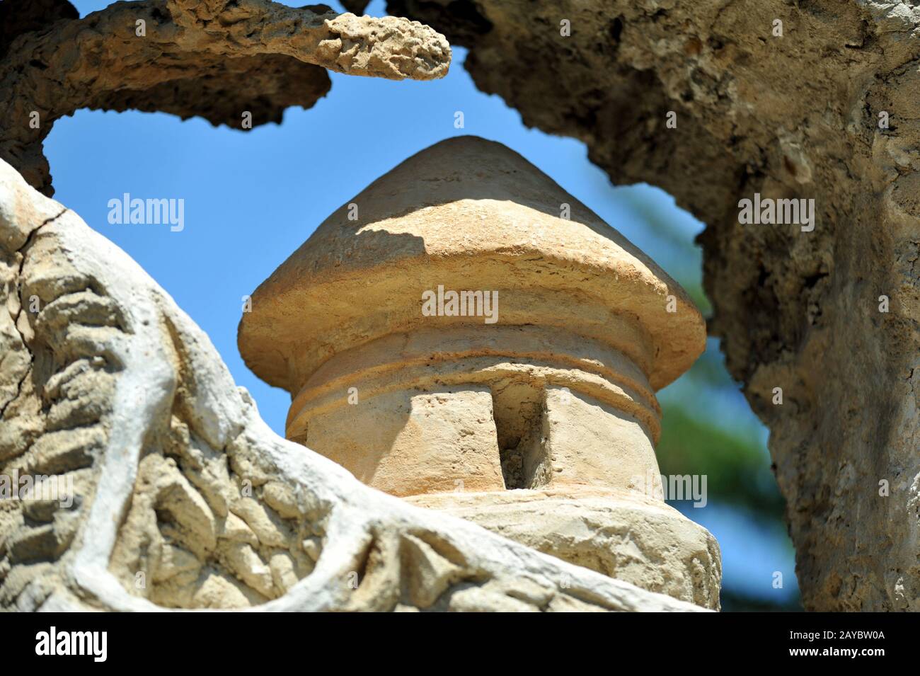 Palais idéal of Ferdinand Cheval in France Stock Photo - Alamy