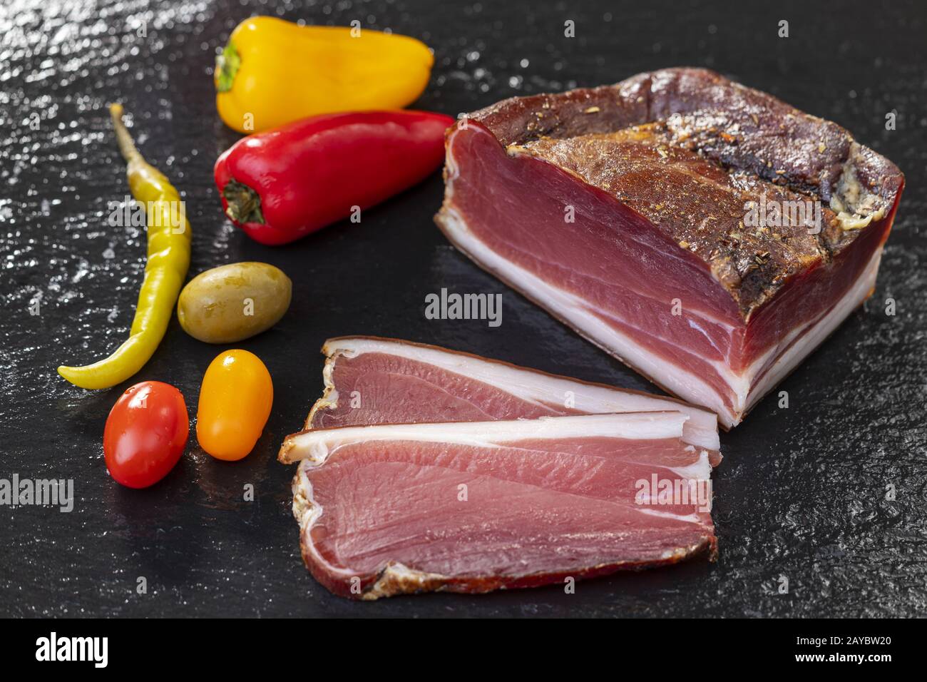 Tyrolean speck hi-res stock photography and images - Alamy