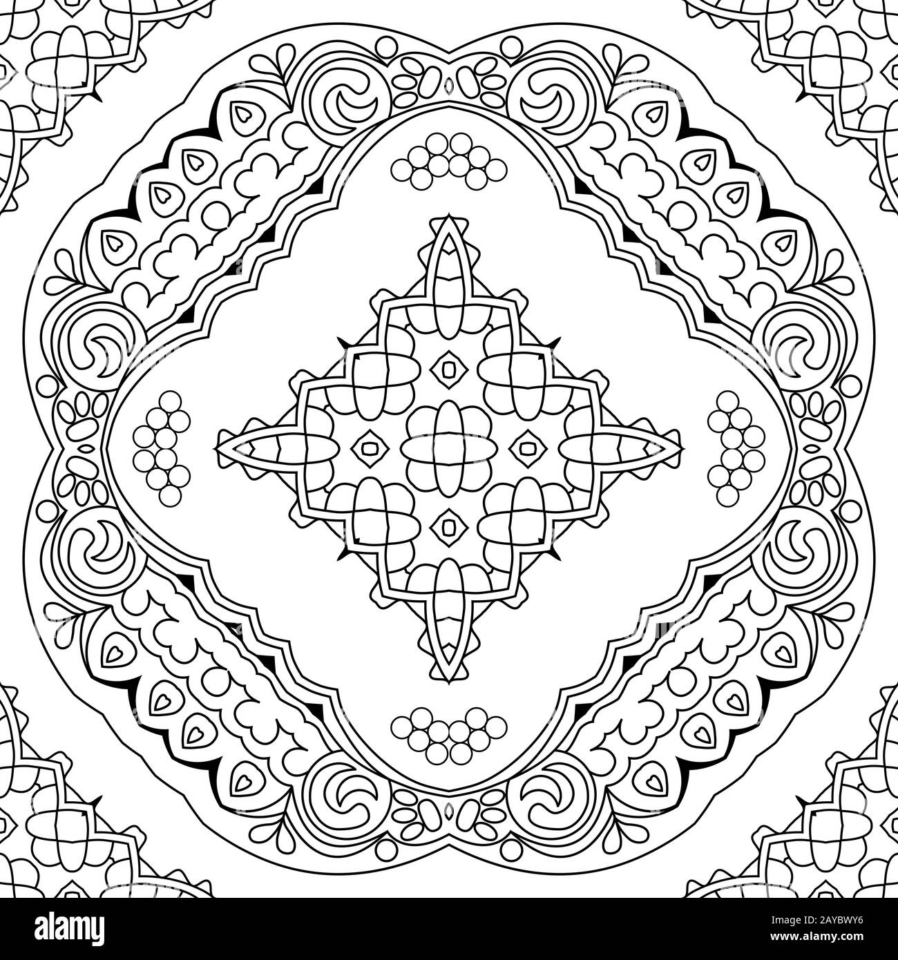 Coloring outlines Cut Out Stock Images & Pictures - Alamy