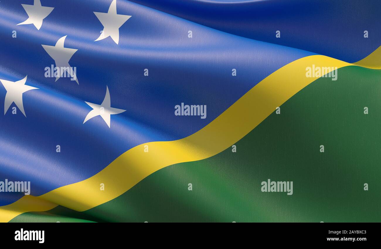 Flag of solomon islands hi-res stock photography and images - Alamy