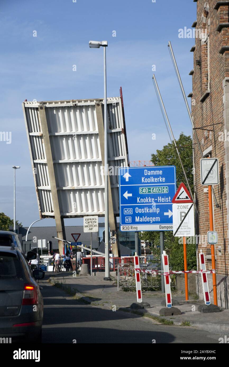 Open bascule bridge hi-res stock photography and images - Alamy