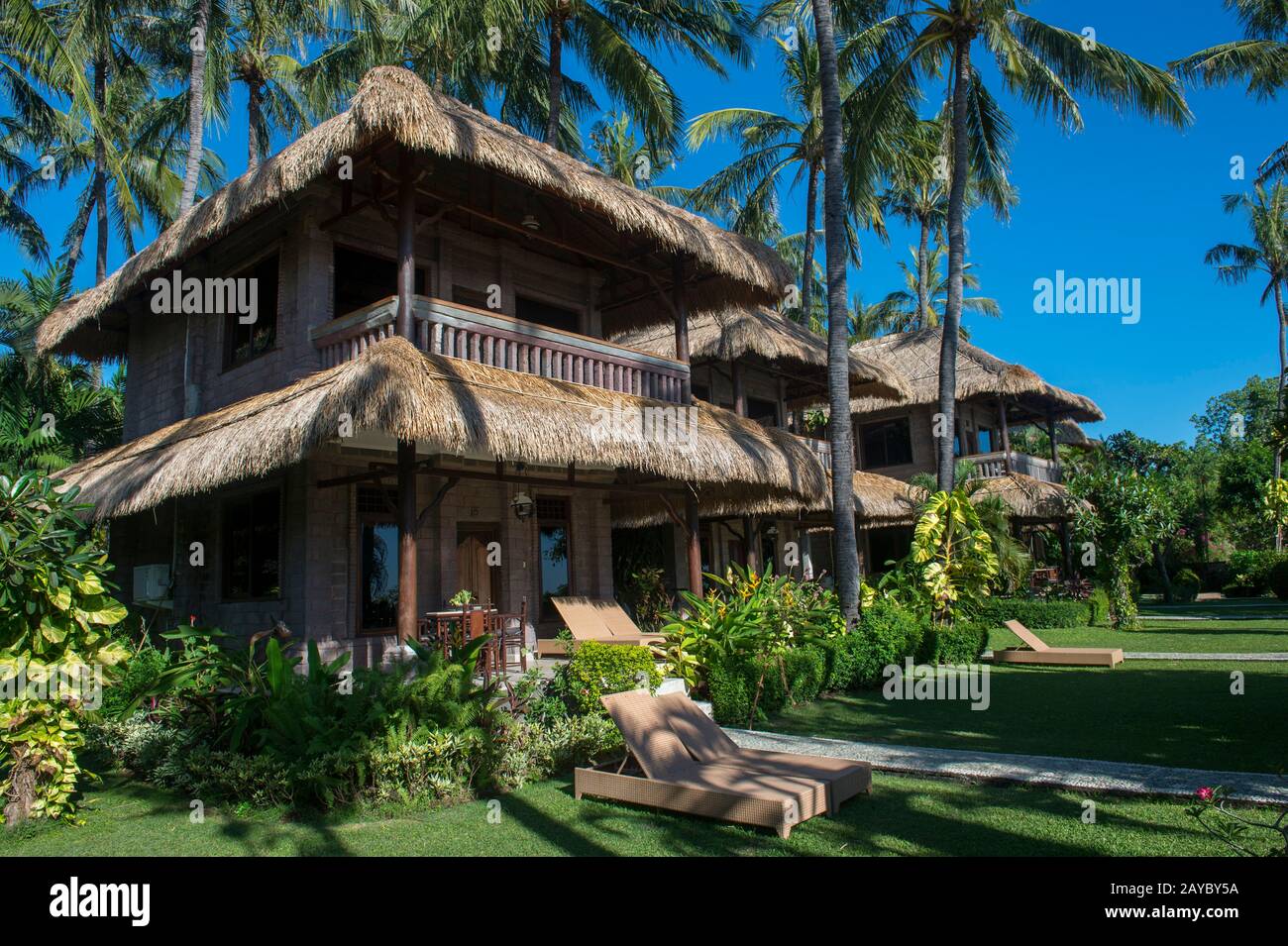 Coral View Villas Hotel situated in Lipah bay, Amed, East Bali ...