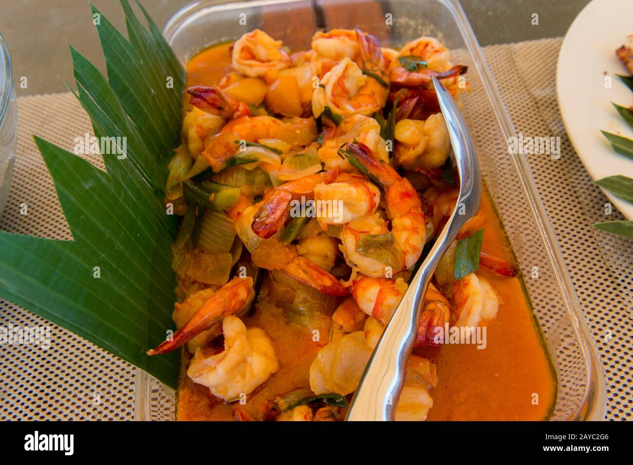 Indonesian food being served on the MSV Katharina, a 38 meter wooden ...