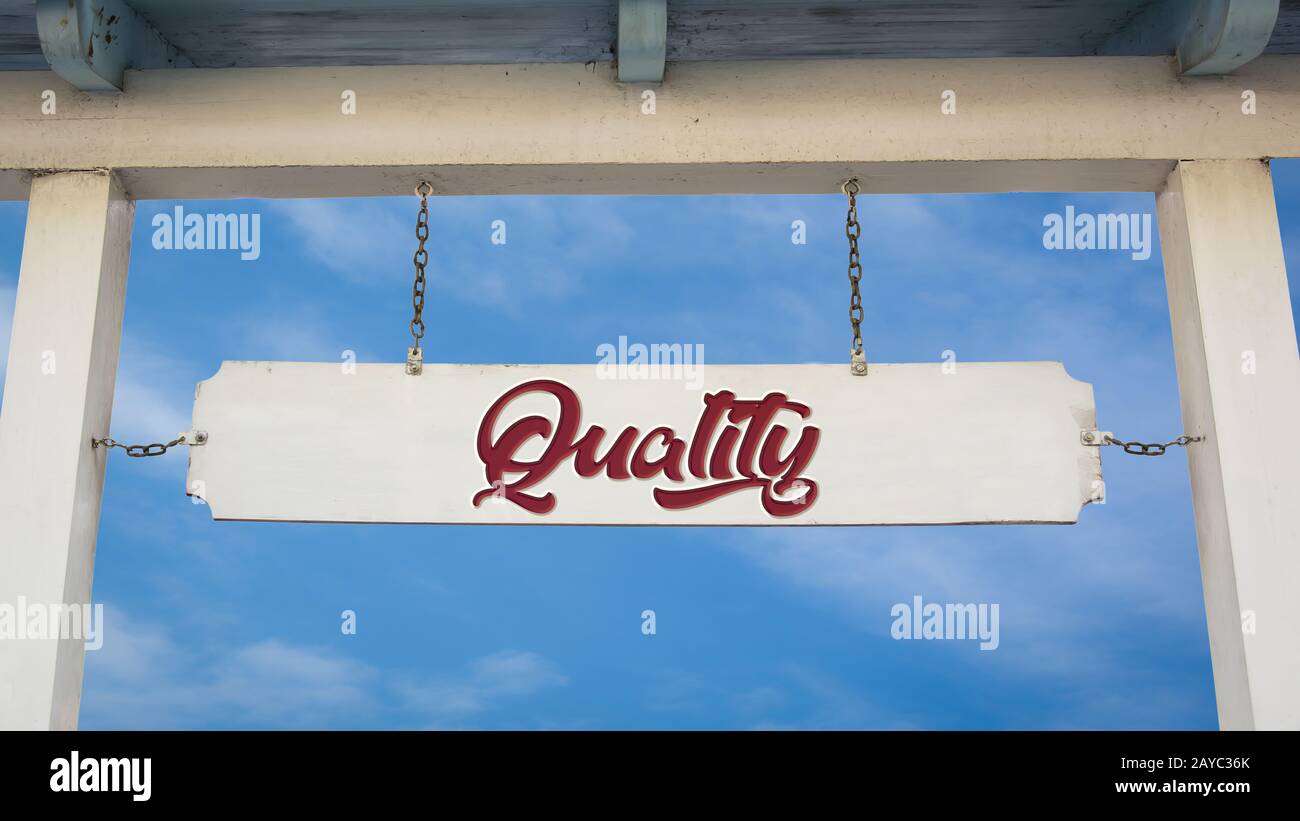 Street Sign to Quality Stock Photo - Alamy