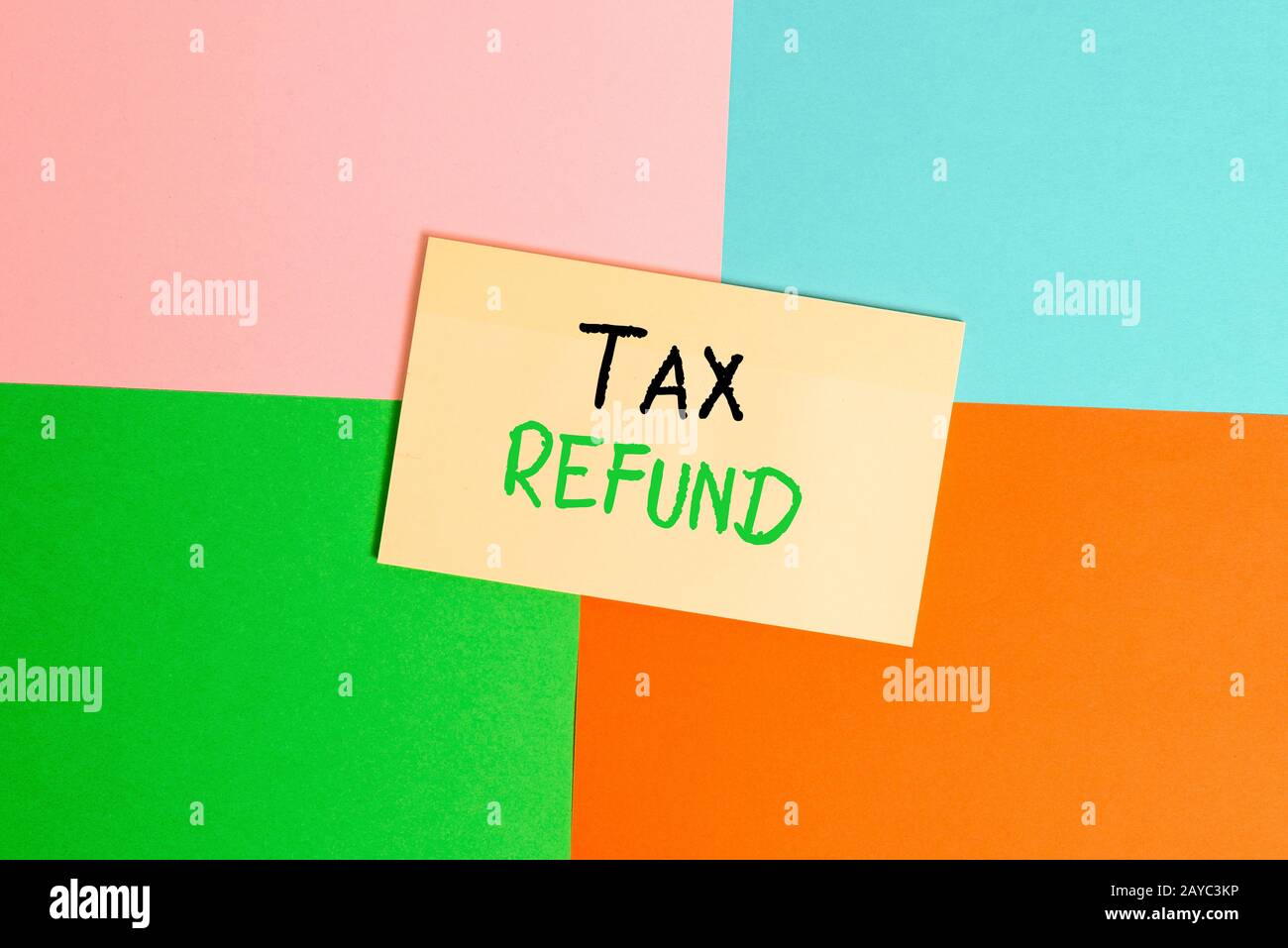 Tax refund check hi-res stock photography and images - Alamy