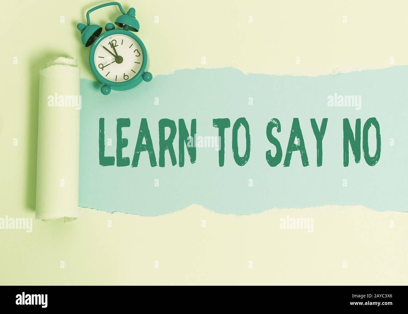 Learn to say no hi-res stock photography and images - Alamy