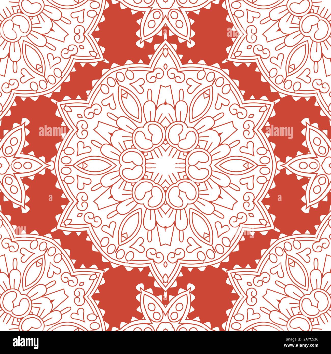 Seamless baroque patterns Cut Out Stock Images & Pictures - Alamy
