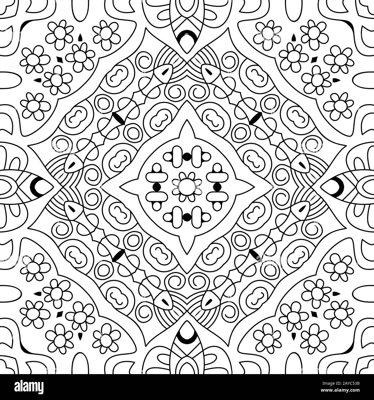 Age seamless background pattern Cut Out Stock Images & Pictures - Alamy