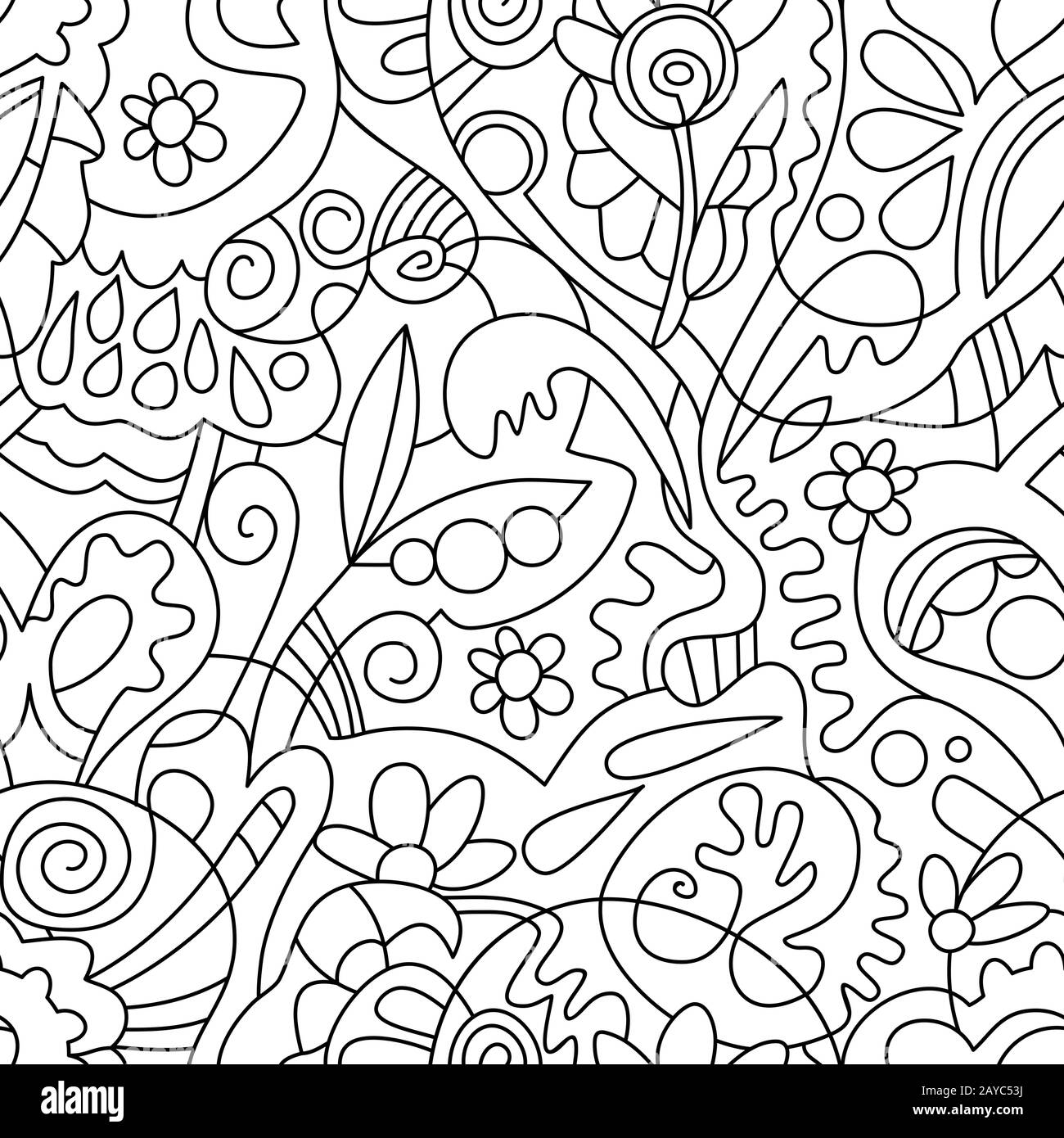 Seamless patterns vector file Cut Out Stock Images & Pictures - Alamy