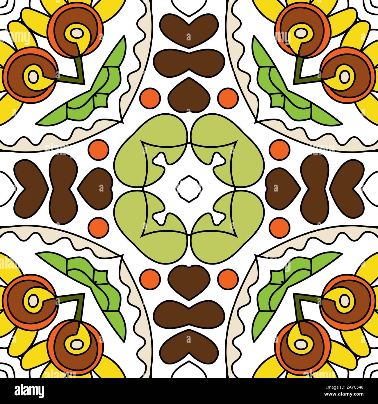 Calico pattern Cut Out Stock Images & Pictures - Alamy