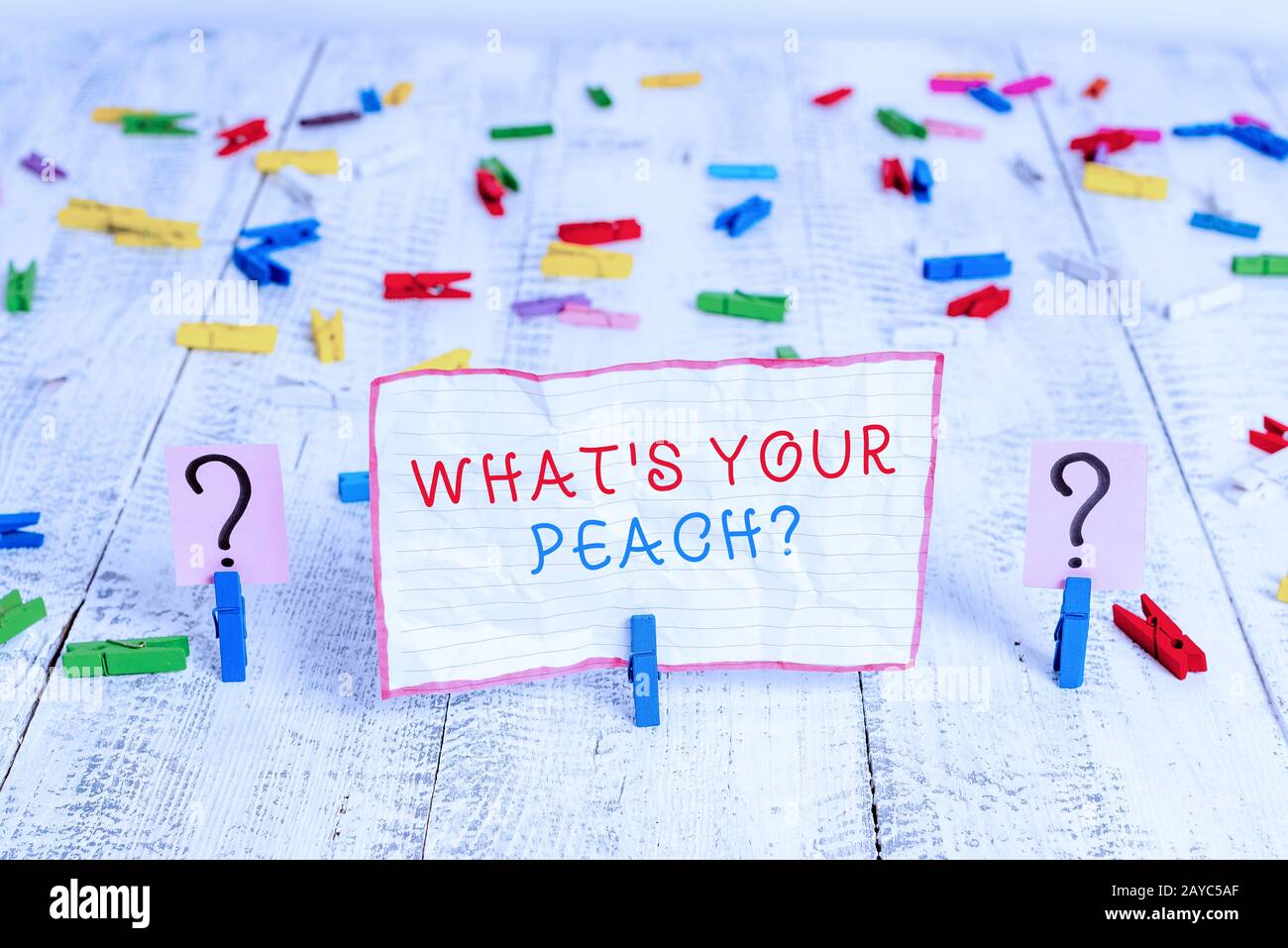 Handwriting text writing What S Is Your Peach question. Concept meaning ...