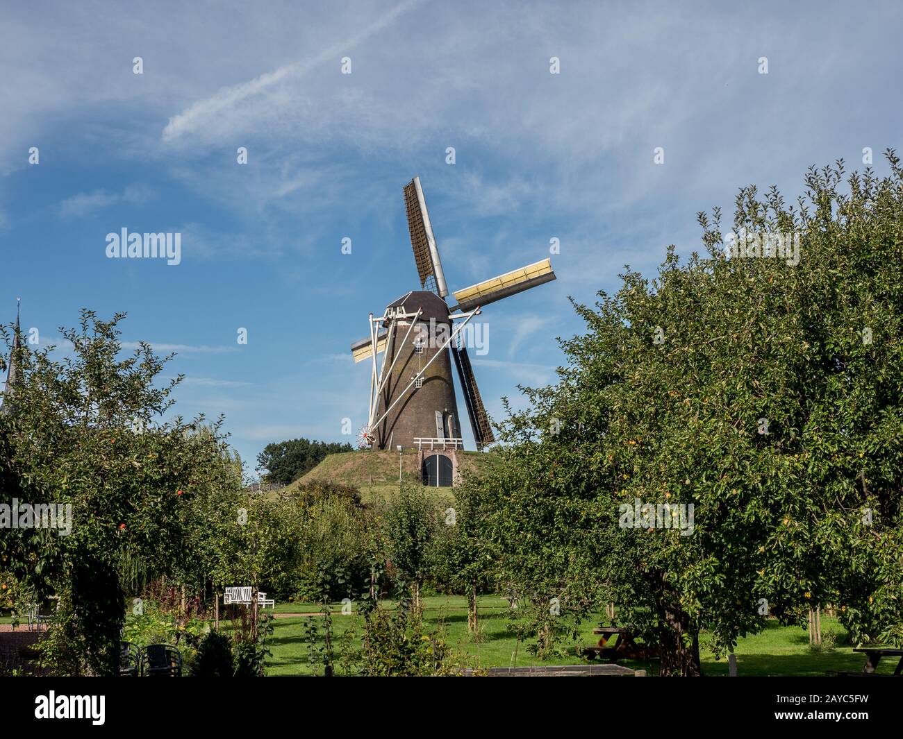 mill in holland Stock Photo - Alamy