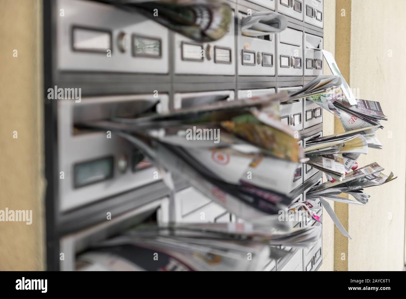 Mailbox and brochures hi-res stock photography and images - Alamy