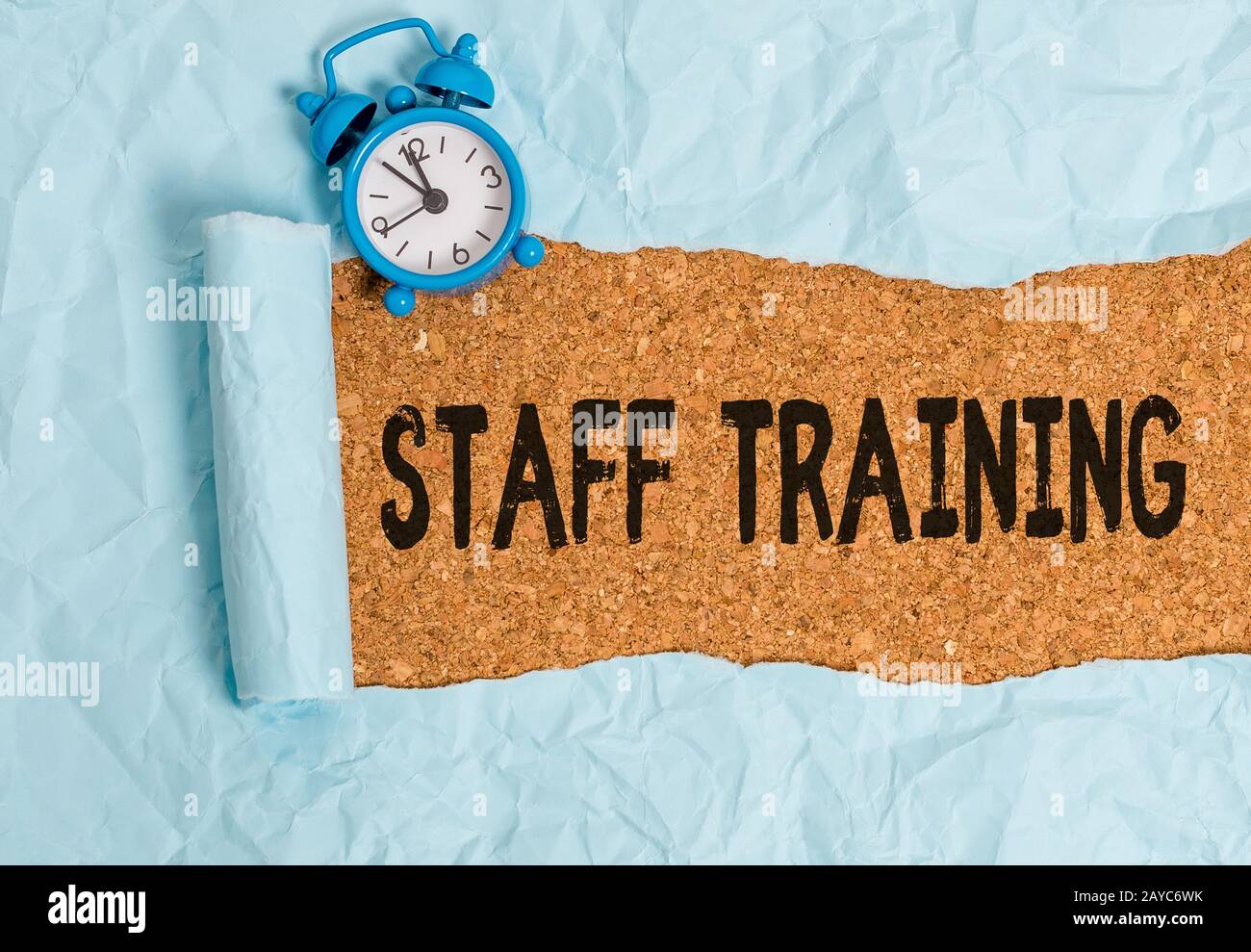 Handwriting text writing Staff Training. Concept meaning program that ...