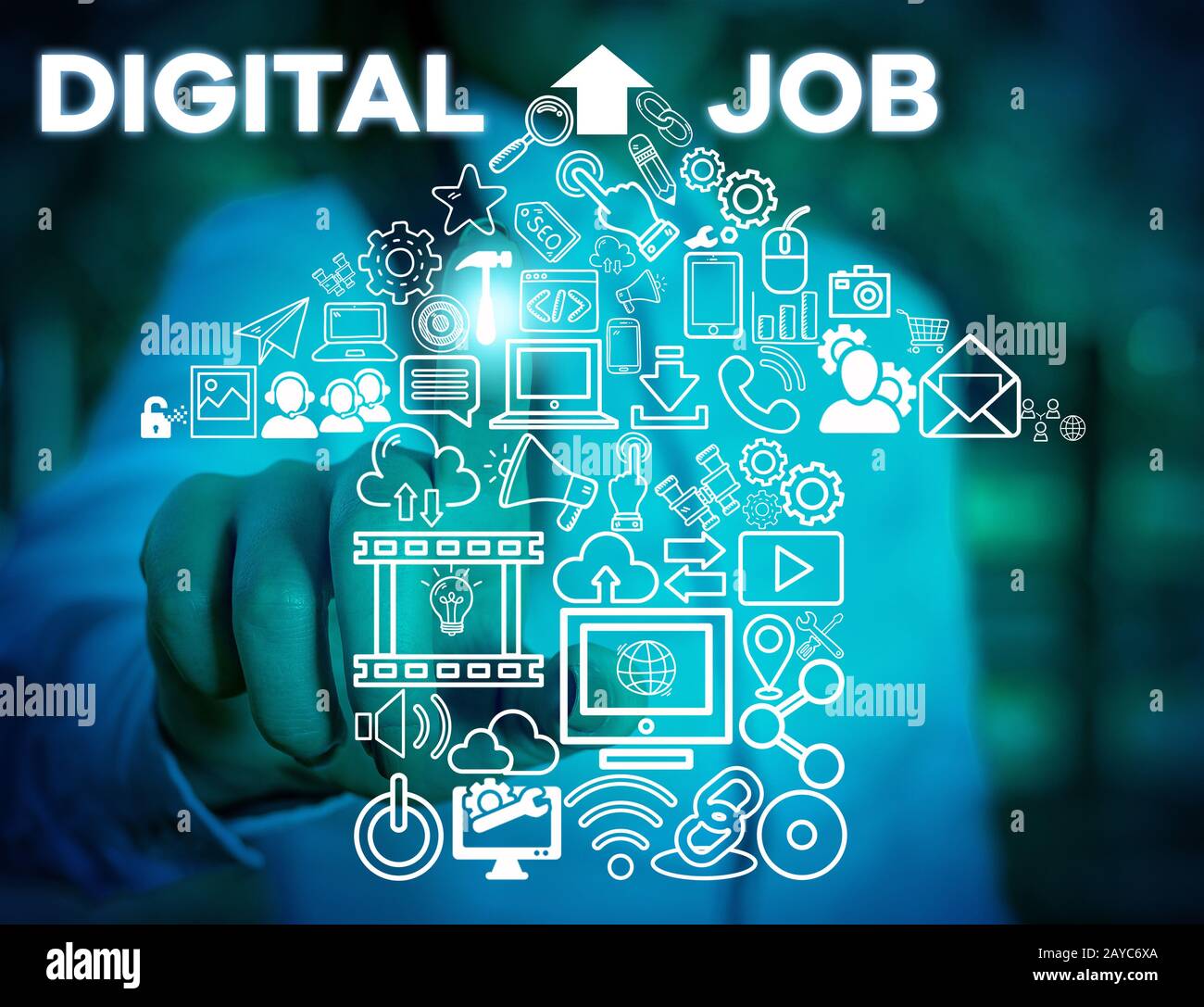 Digital job hi-res stock photography and images - Alamy
