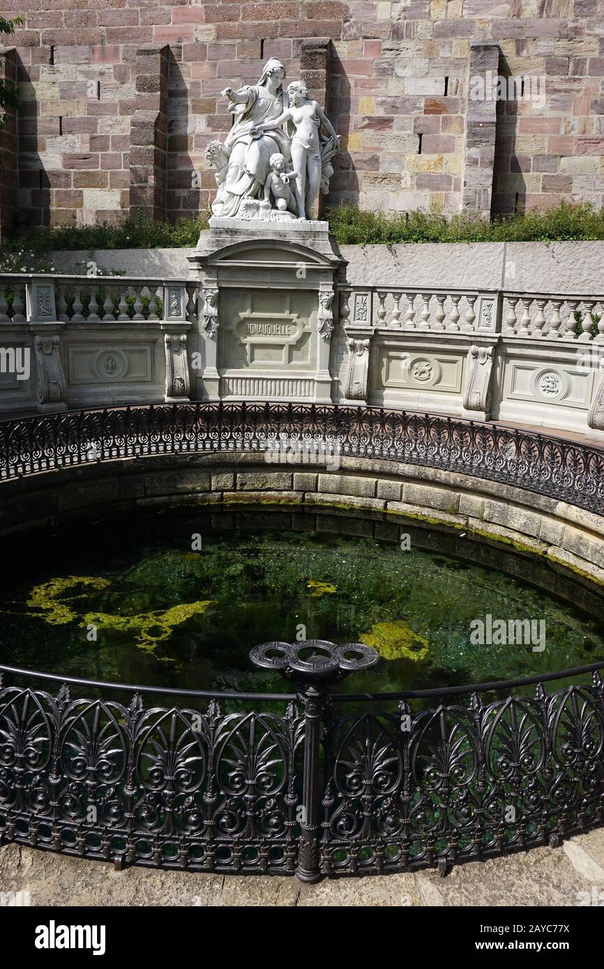 danube spring in donaueschingen, Germany Stock Photo - Alamy
