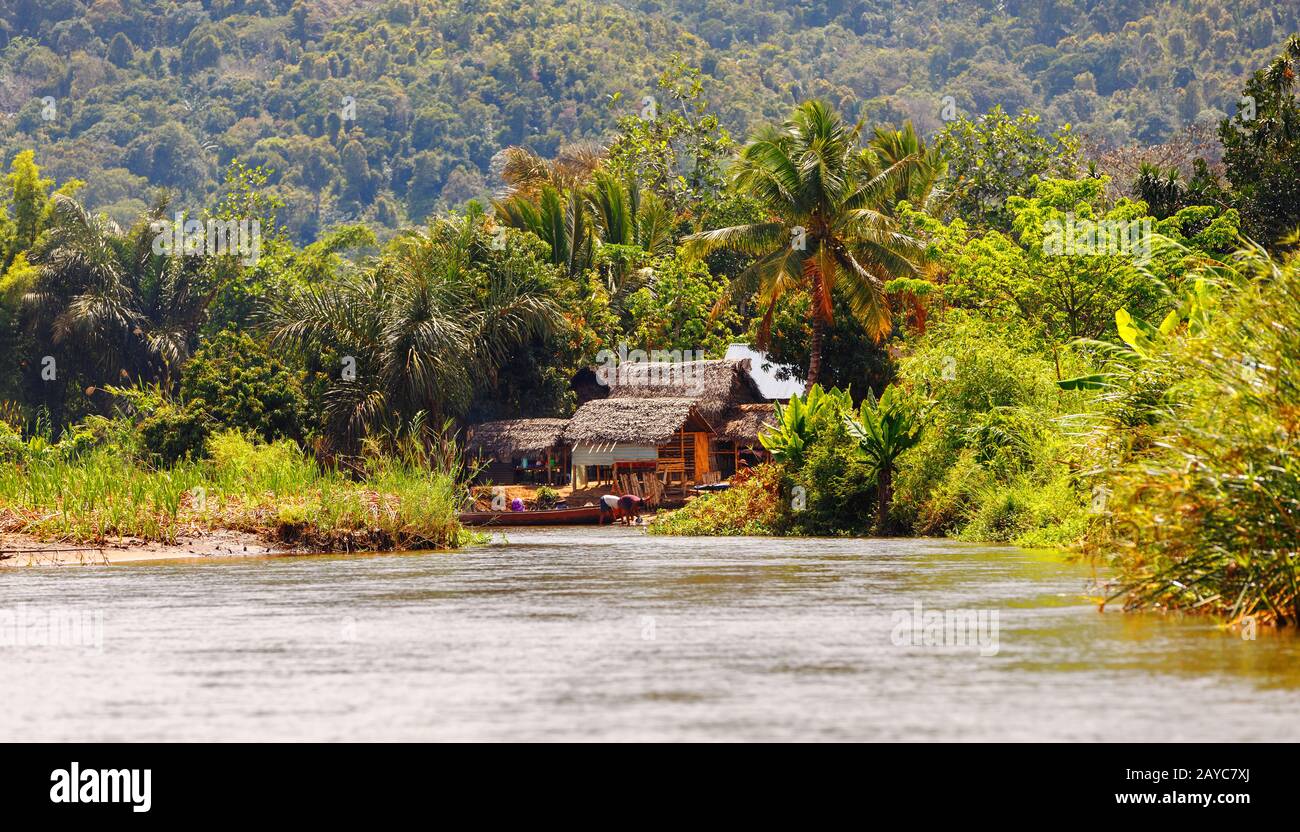 Madagascar traditional wilderness landscape Stock Photo - Alamy
