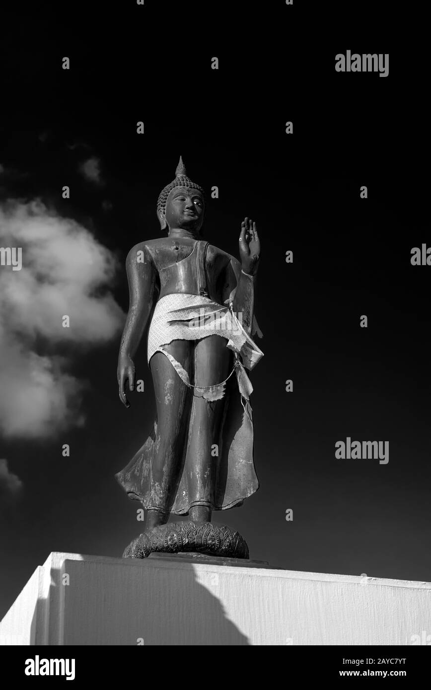 Southeast asian statues Black and White Stock Photos & Images - Alamy