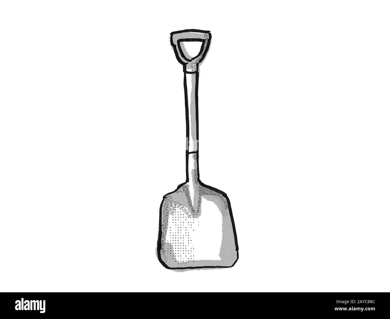 Digger Drawing Sketch High Resolution Stock Photography and Images - Alamy