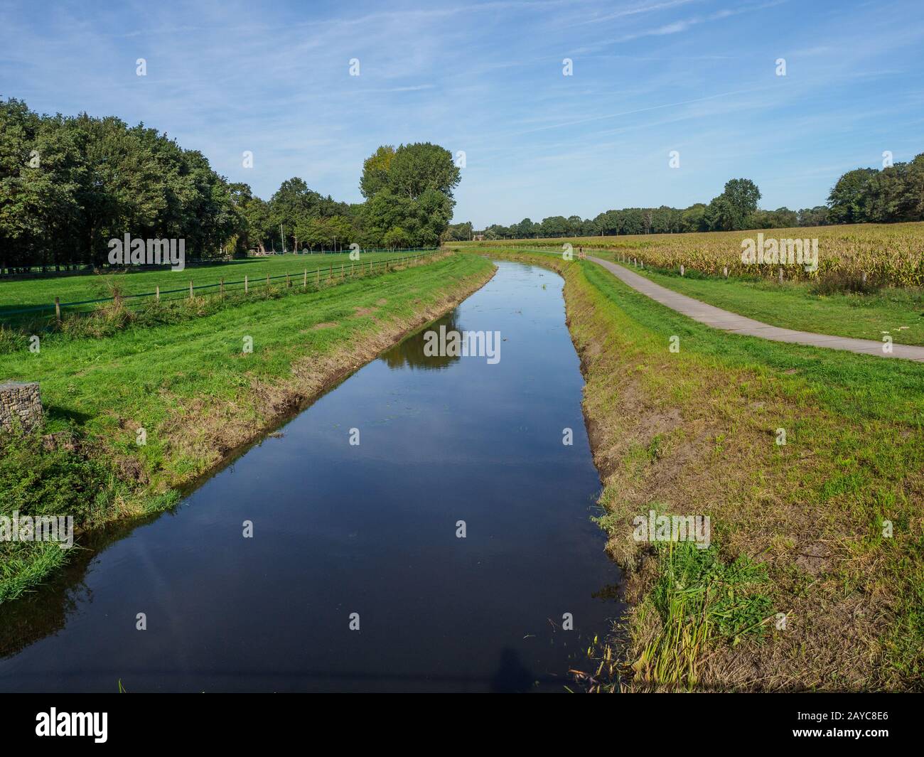 river in the netherlands Stock Photo - Alamy