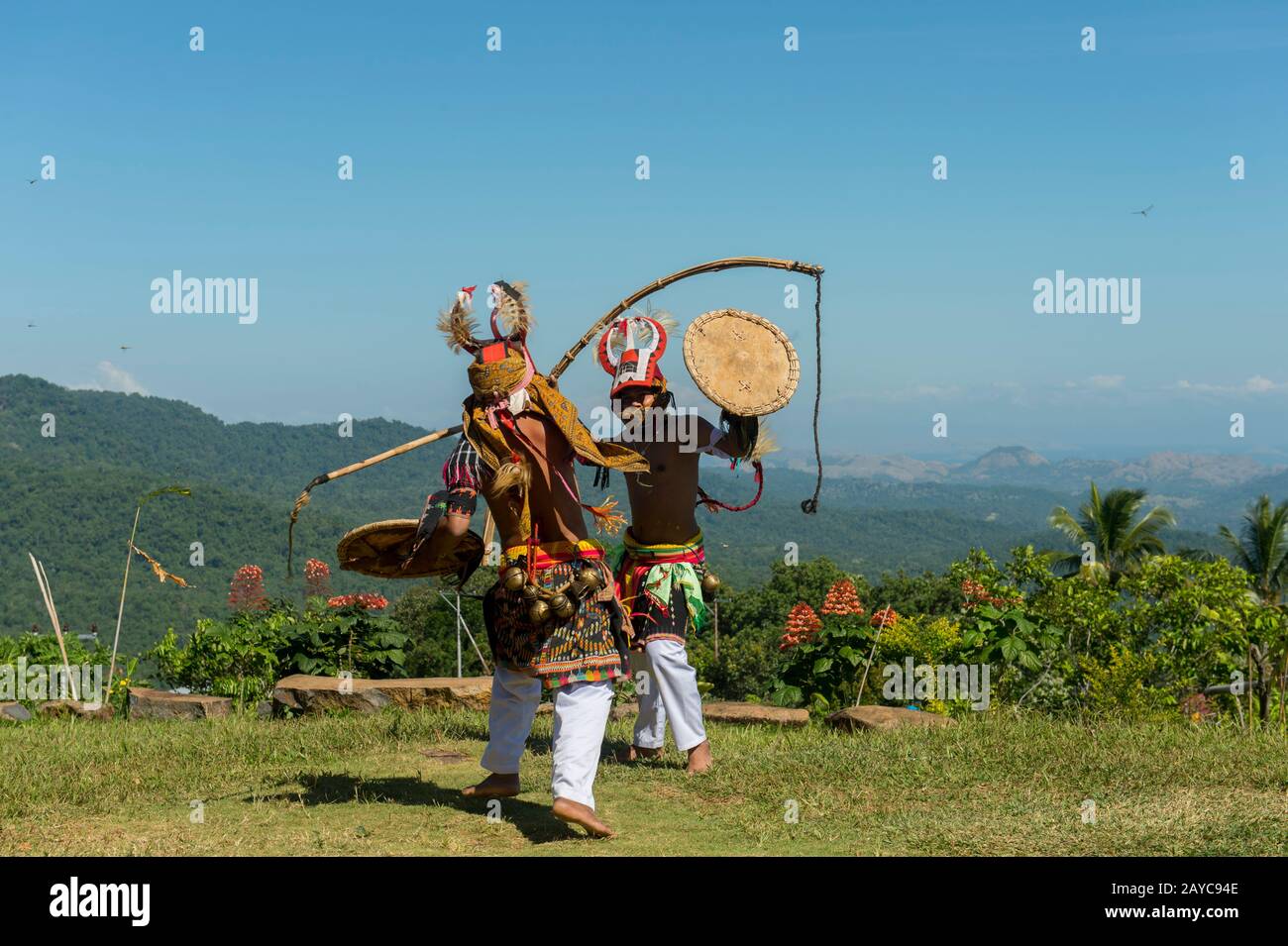 Caci dance hi-res stock photography and images - Alamy