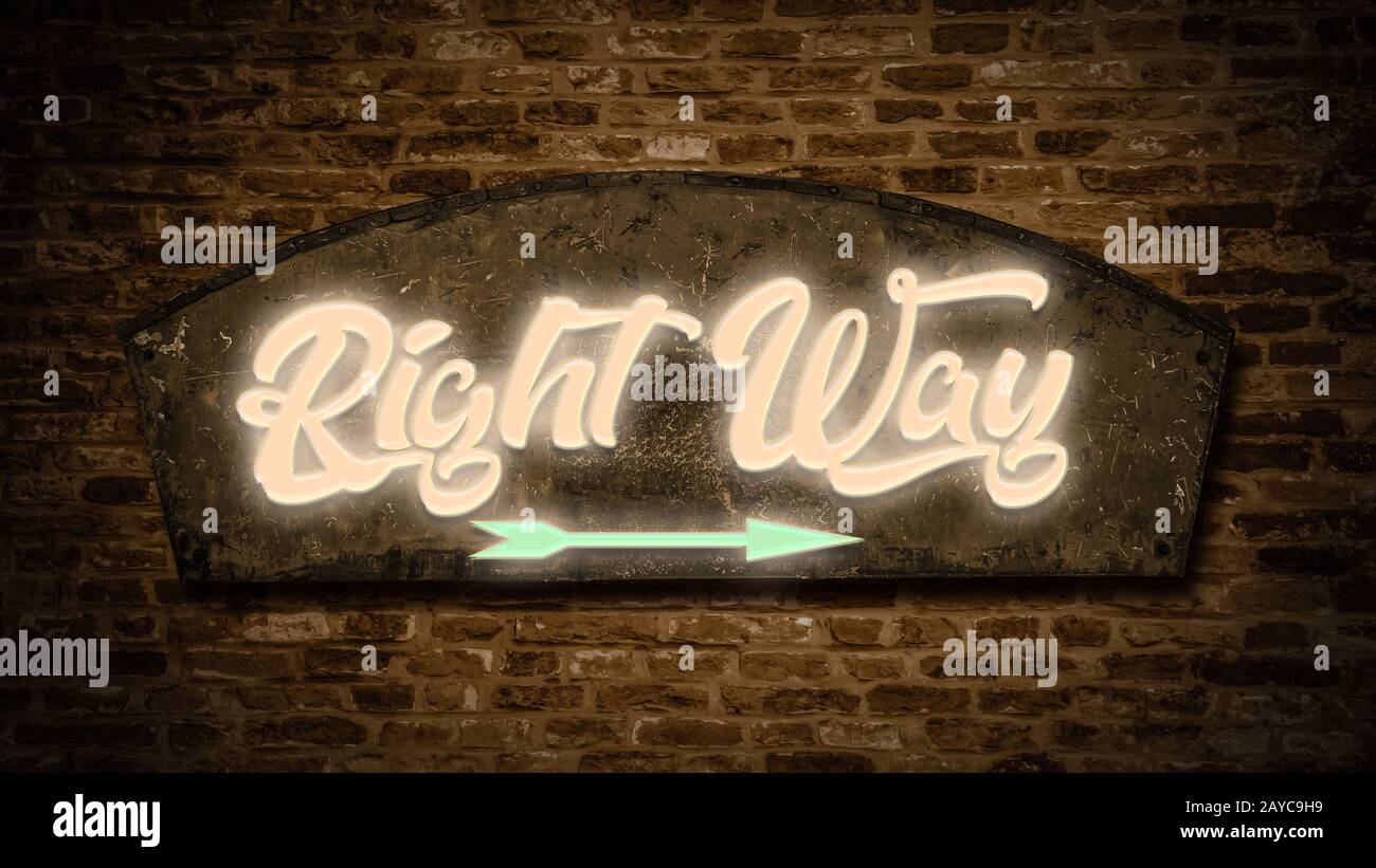 Street Sign Right Way Stock Photo - Alamy Street Sign Right Way Stock Photo - Alamy