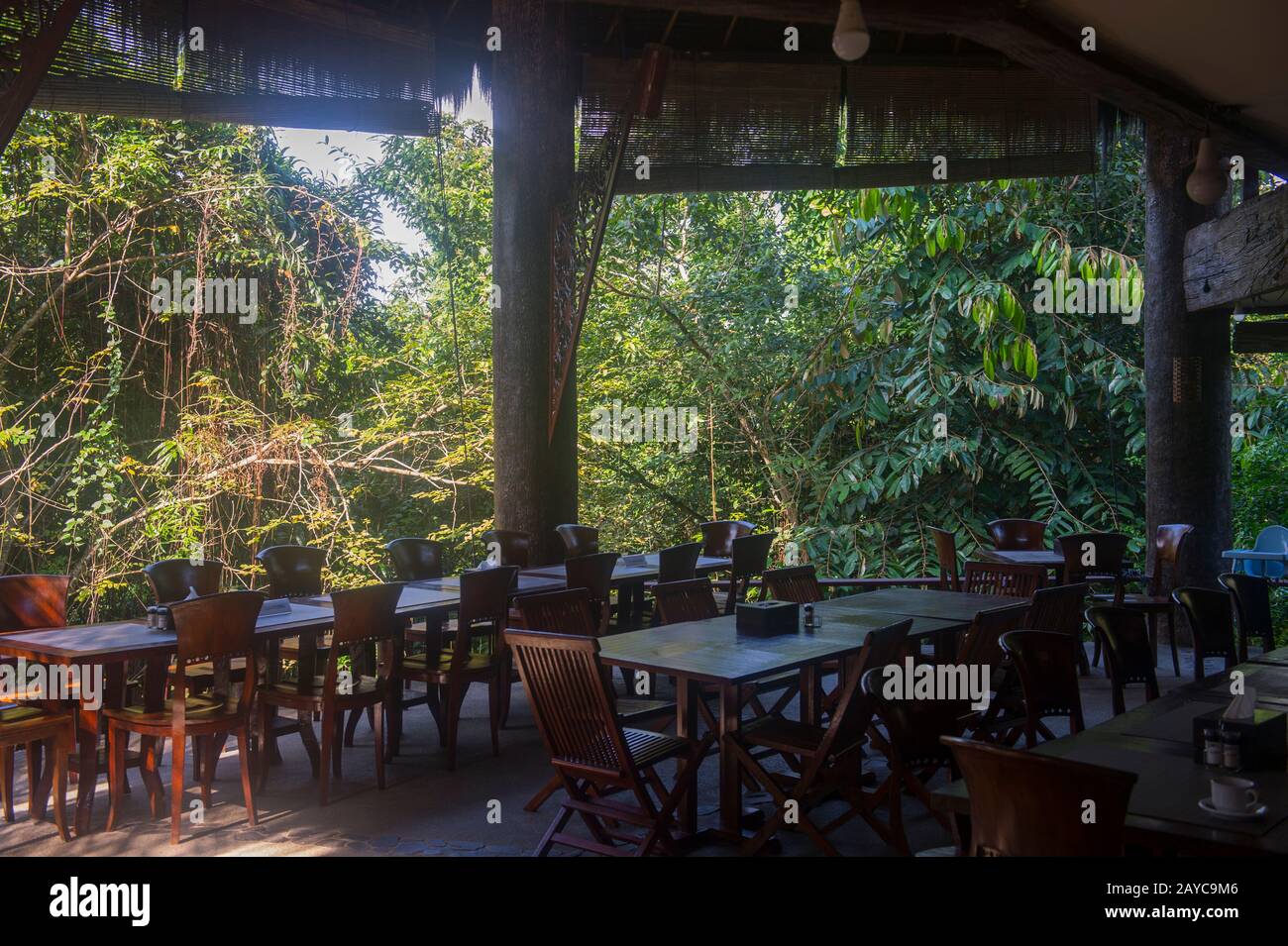 The Samboja Lodge near Balikpapan, on Kalimantan, Indonesia Stock Photo ...
