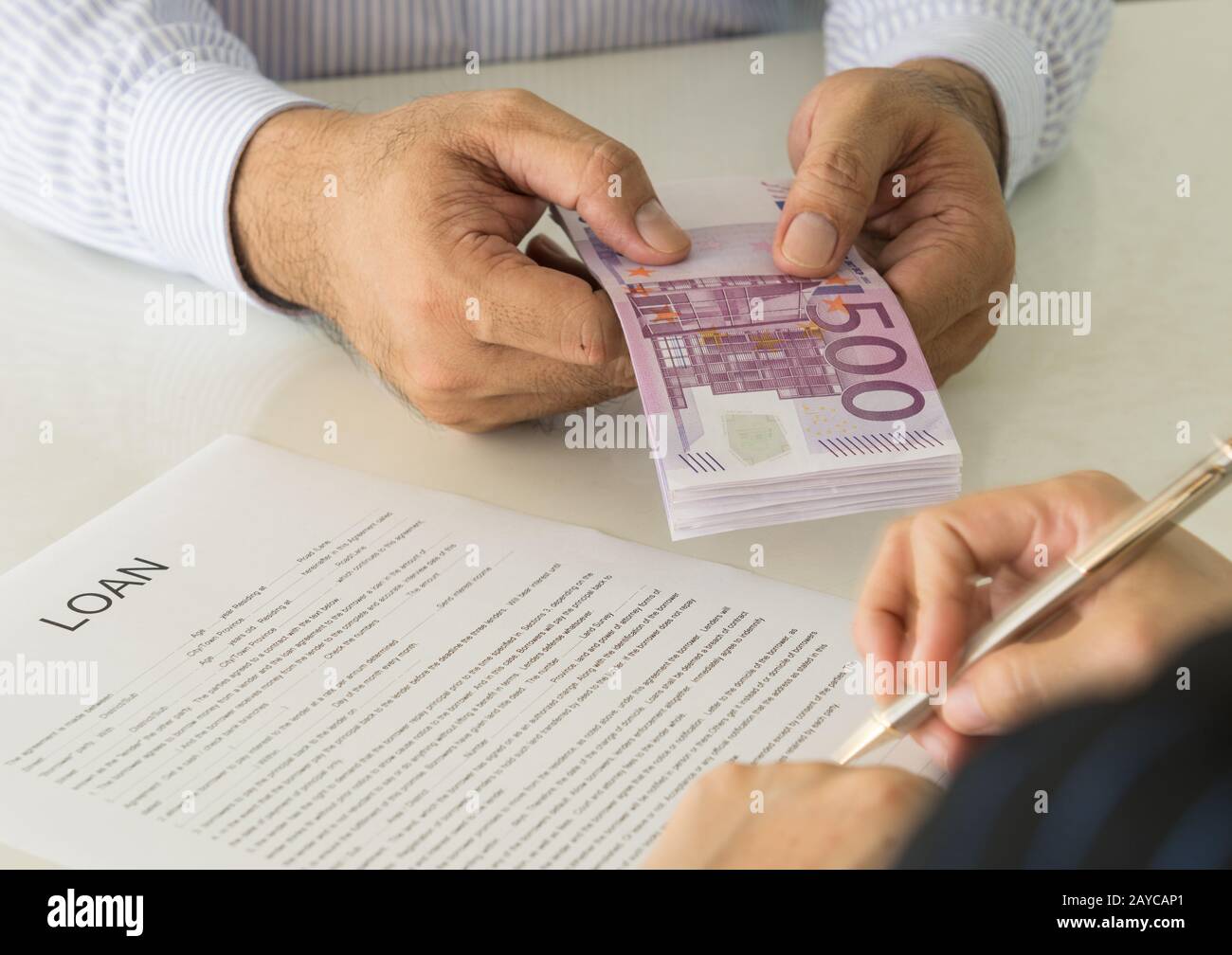 Loan department of bank hi-res stock photography and images - Alamy