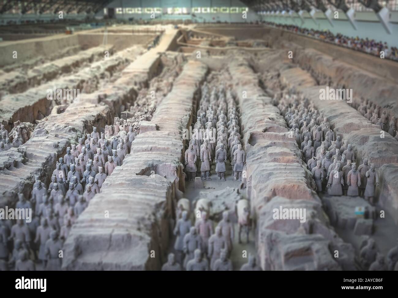 Clay soldiers of the Terracota Army Stock Photo - Alamy