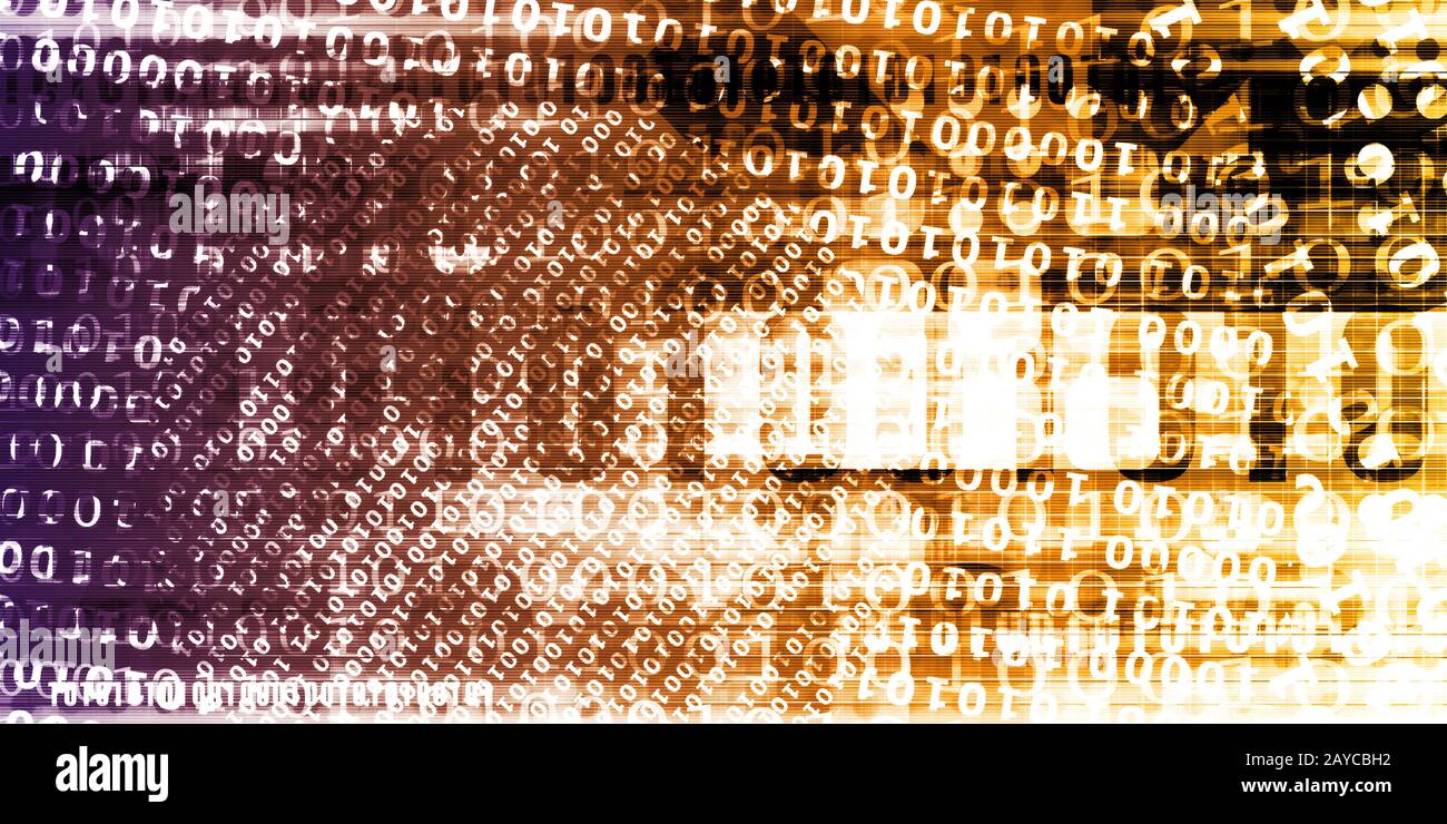 Digital Data Overload Stock Photo - Alamy